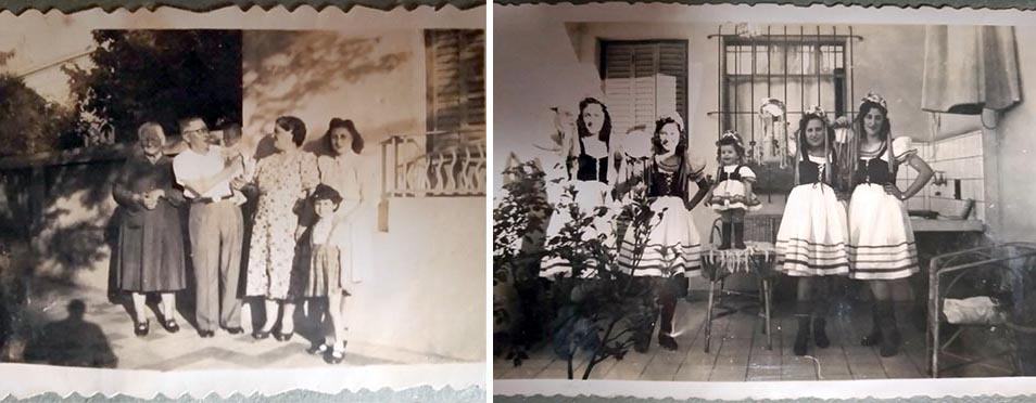 Los Casalnuovo, recuerdos de familia de la década del 40 en Villa ...